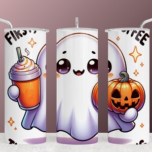 Cute Ghost Coffee PNG Coffee Ghosting Clipart for T-shirt Design and ...