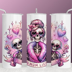 Mom Life PNG, Skeleton Mom Clipart, Mama Leopard Skull Png Sublimation ...