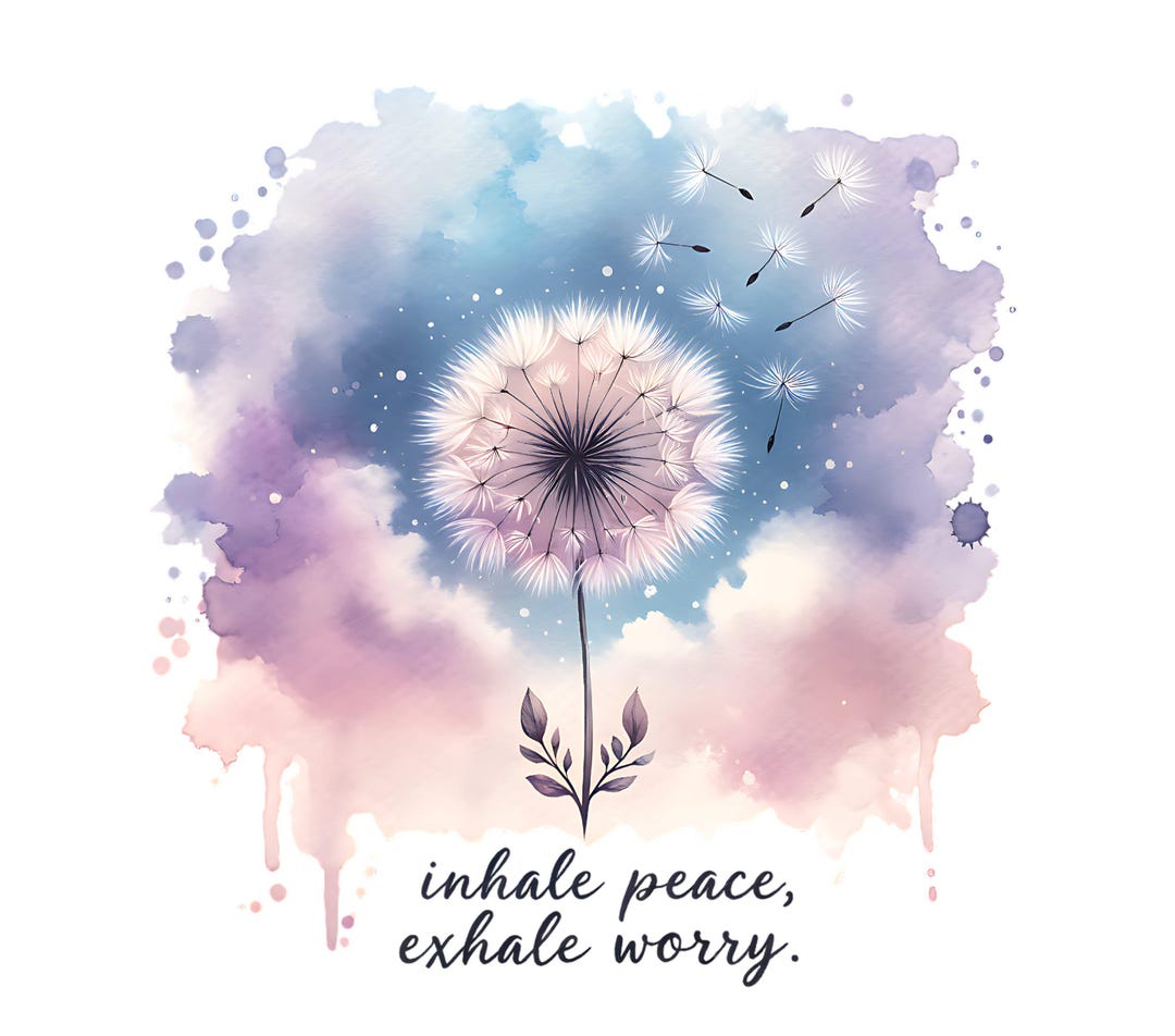 Dandelion PNG Quote Clipart, Inspirational Quotes Design, Motivational ...