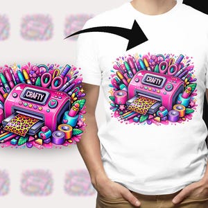 Crafting PNG Clipart, Happy Crafter Png, Craft Love PNG, Crafty Machine ...