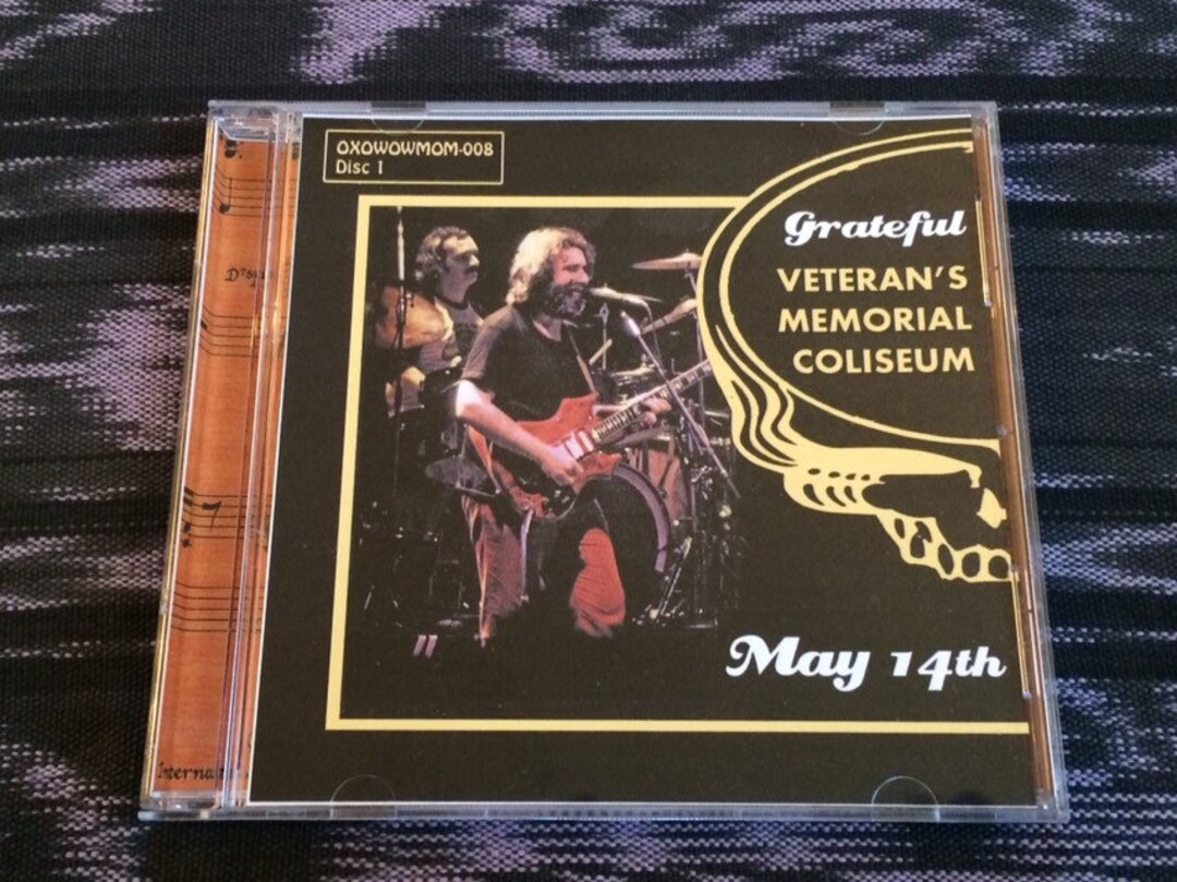 3 CD Grateful Dead Live 5/14/80 Nassau NY Rare Complete Show Near Mint ...