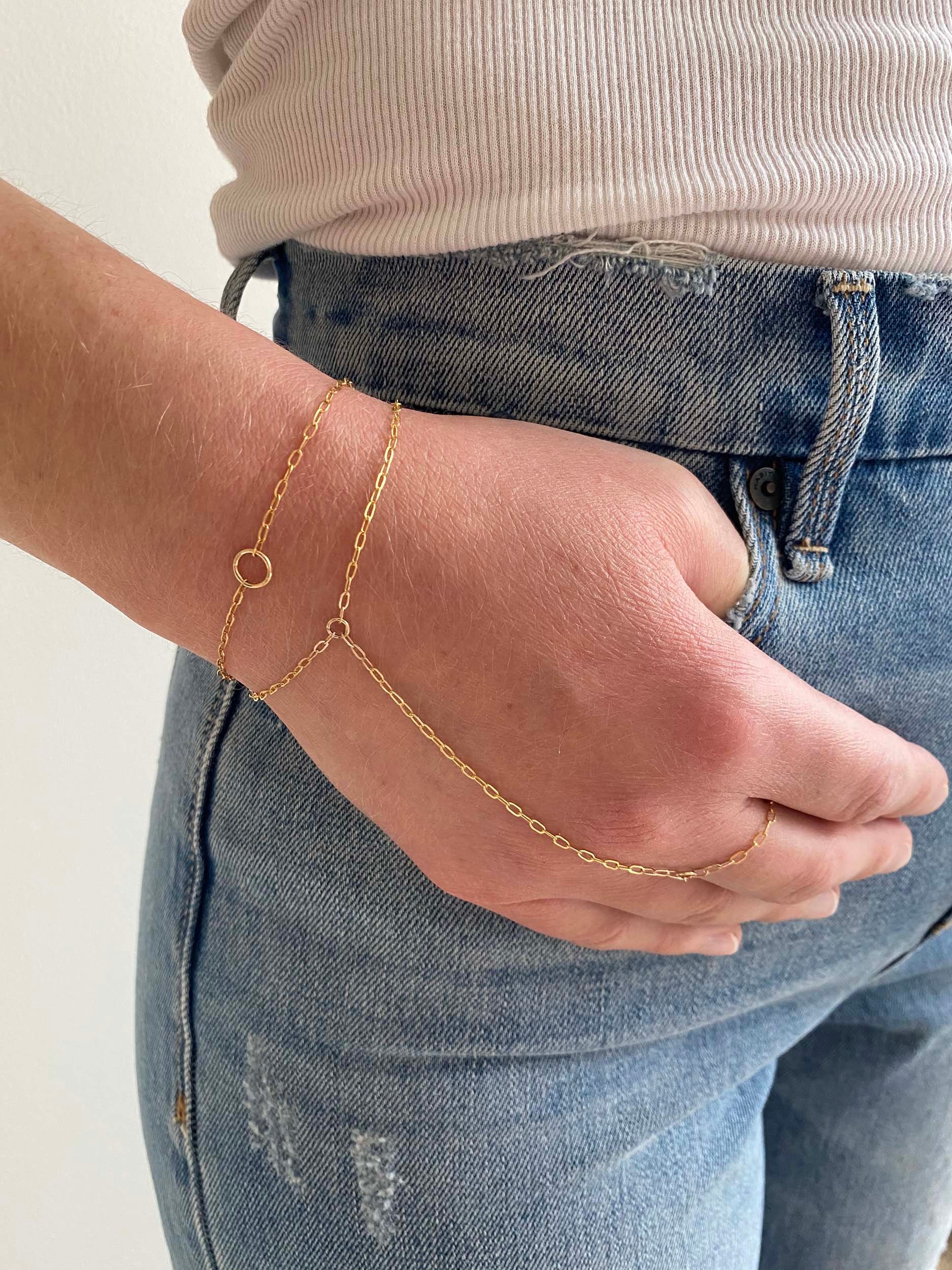 Hand Chain, Gold Bracelet and Ring, Gold Chain, Chain, Bracelet and ...