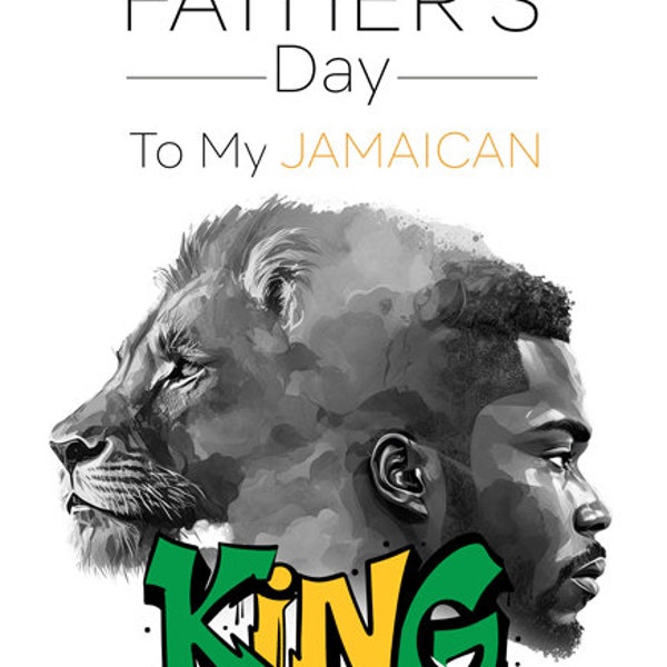 Jamaican Fathers Day Card - Etsy