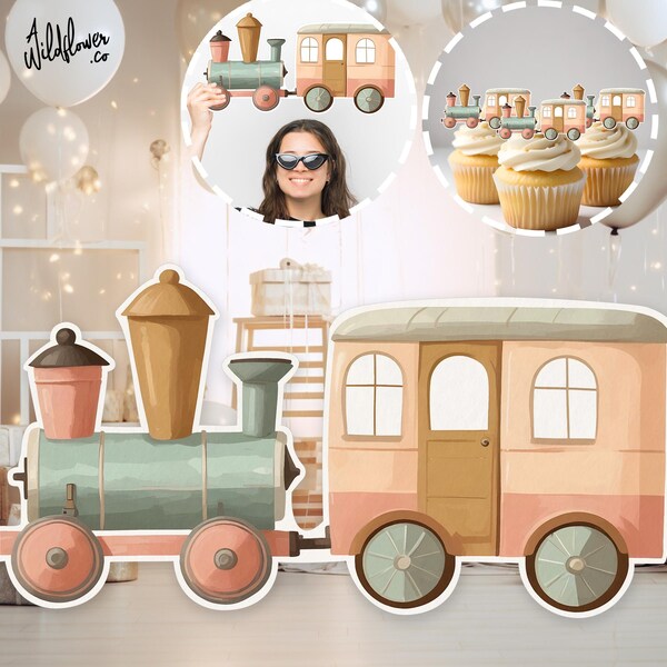 Train Photo Booth - Etsy