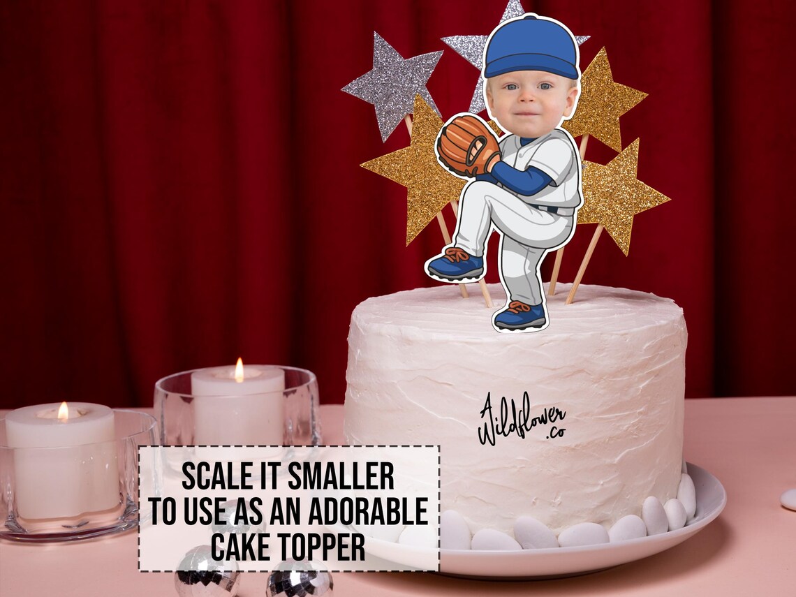 Baseball Pitcher Custom Face Cutout, Softball Player Sports Standee ...