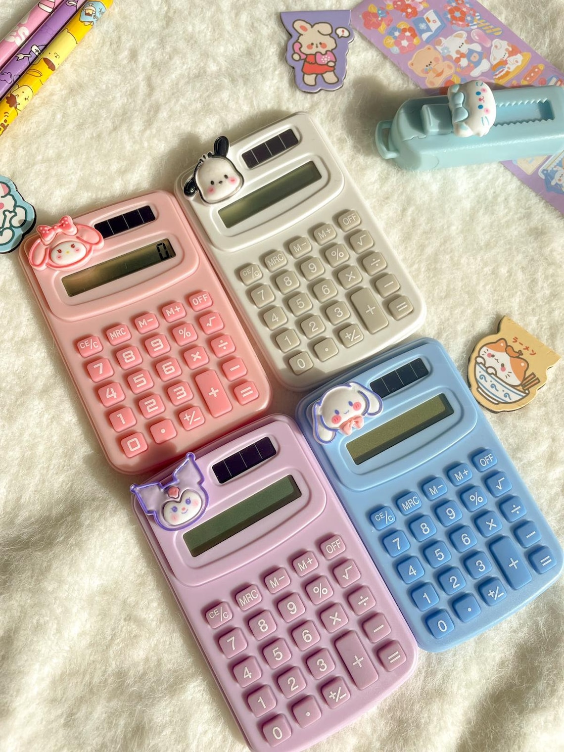 Kawaii DIY Calculators, Kawaii and Sanrio Calculator,japanese ...