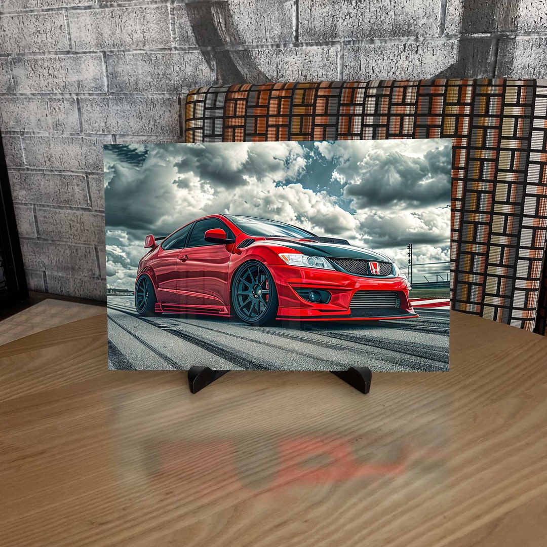 Honda Civic Type R Art JDM Mugen RR Printed on Metal Home Decor - Etsy