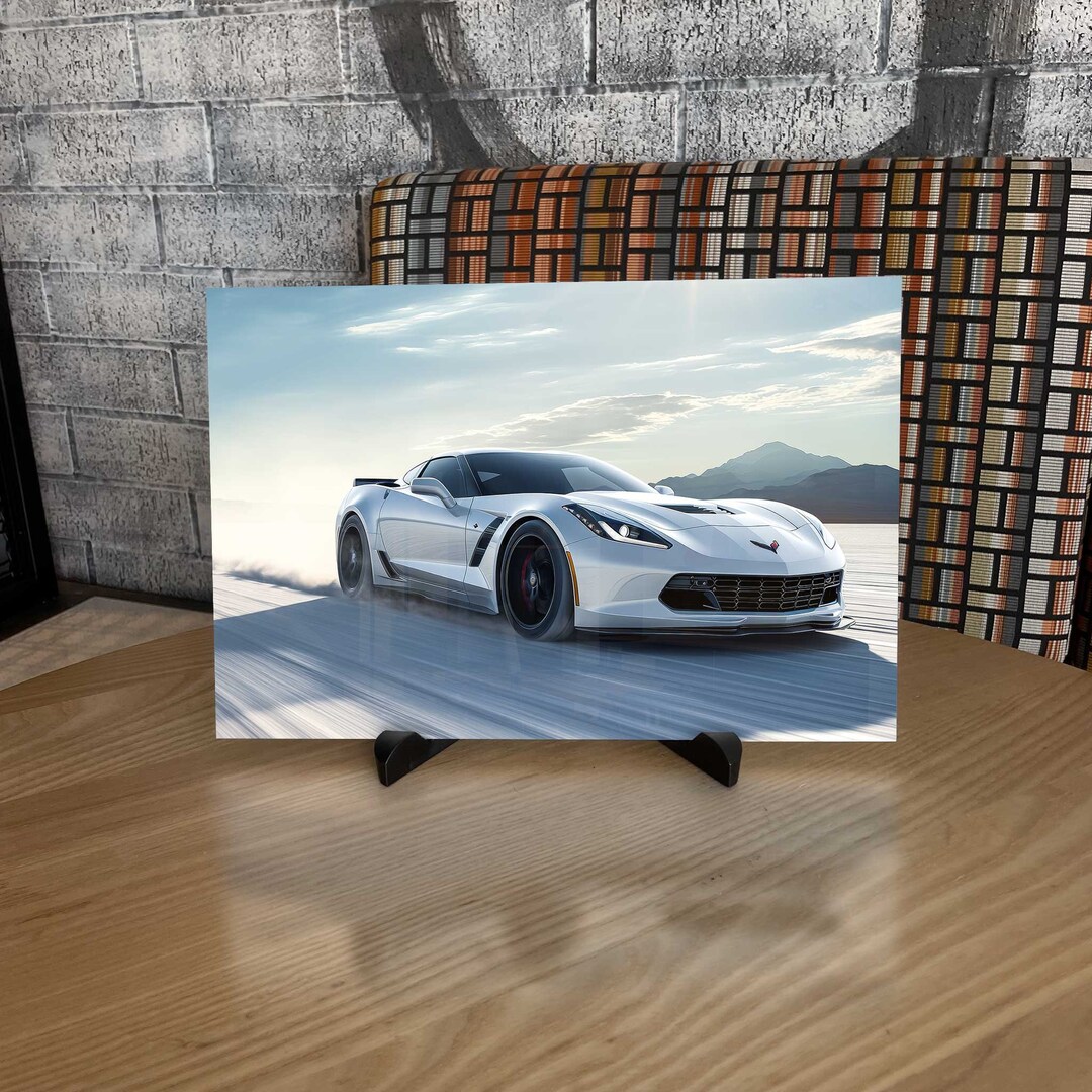 2019 Corvette C7 Digital Printable Poster, Sports Car Wall Decor ...