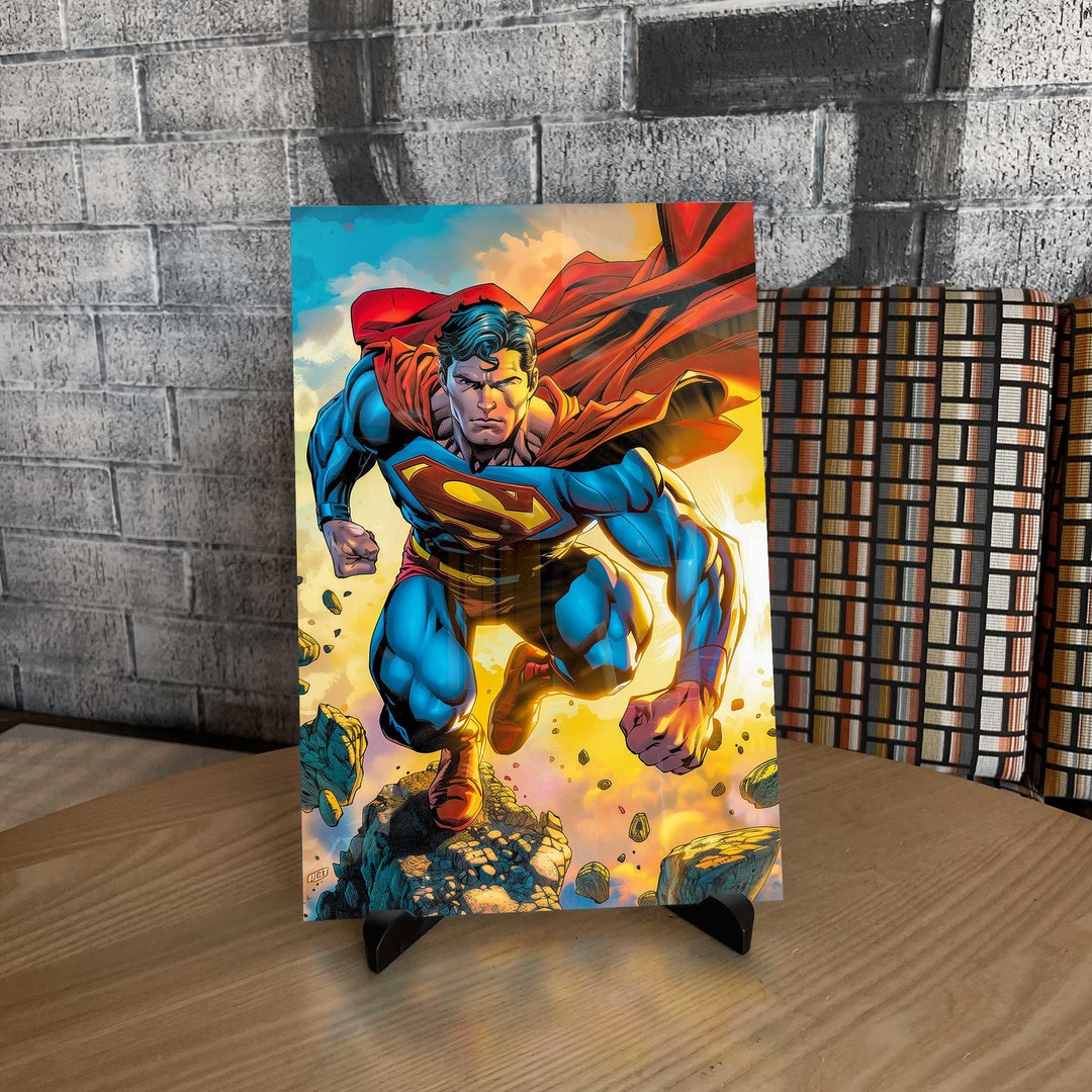 Superhero Graphic Novel Poster Rare Limited Series Issue Rare Comic ...