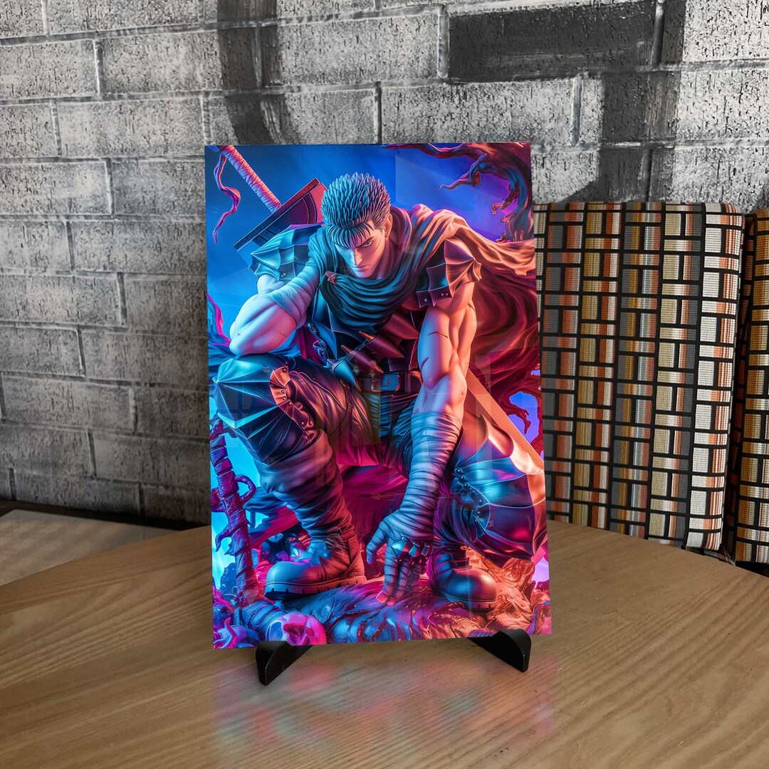 Stunning Anime Character Wall Art: Ready to Hang - Etsy