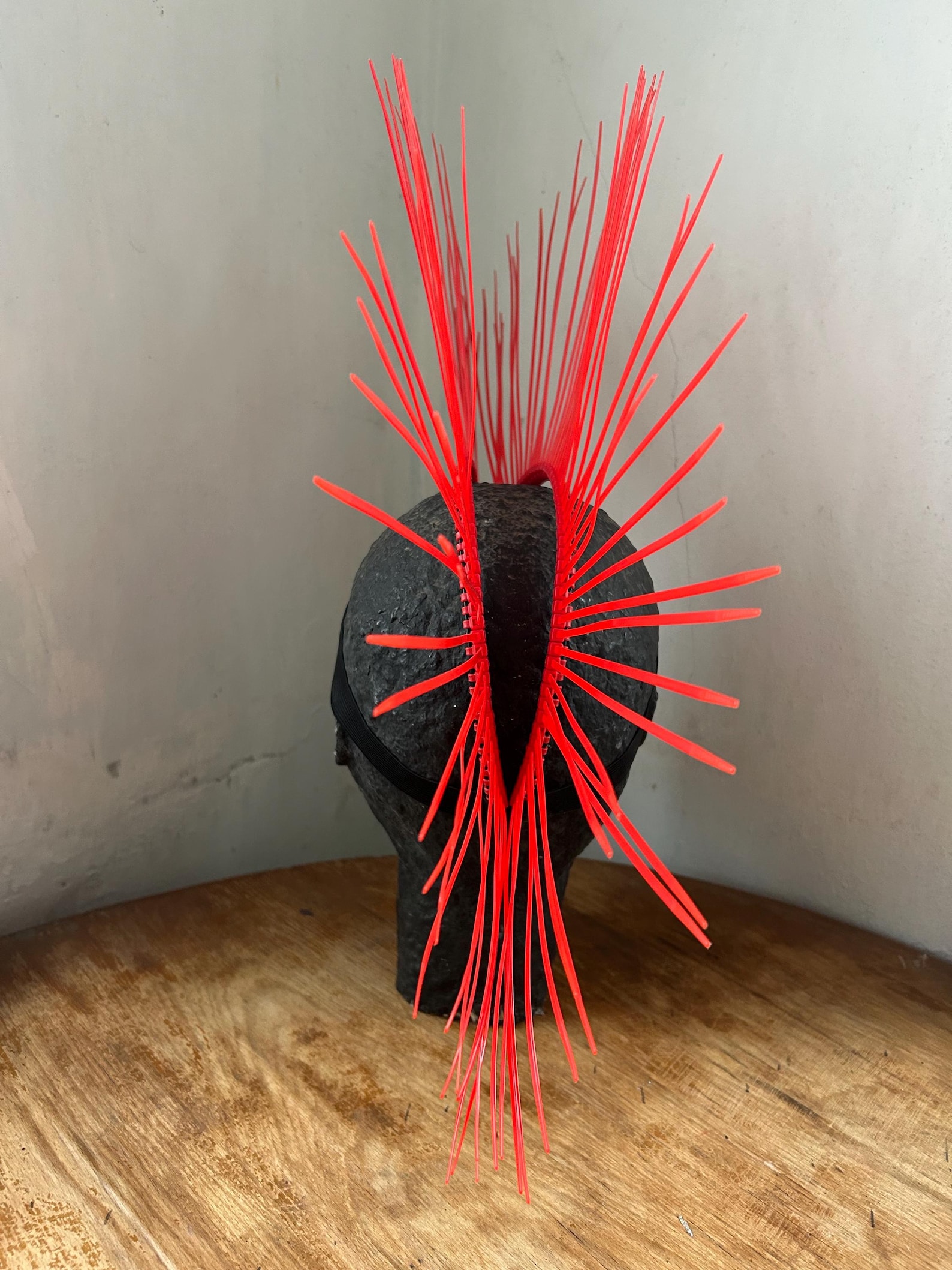Mohawk Mohawk Sunbeam Crown, Mohawk Red ,festival Headpiece, Burning ...