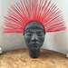 Mohawk Mohawk Sunbeam Crown, Mohawk Red ,festival Headpiece, Burning ...