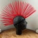 Mohawk Mohawk Sunbeam Crown, Mohawk Red ,festival Headpiece, Burning ...