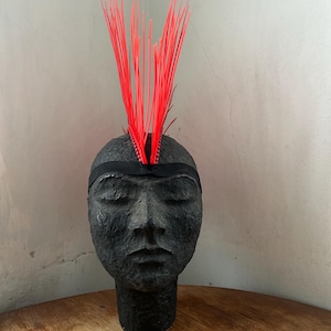 Mohawk Mohawk Sunbeam Crown, Mohawk Red ,festival Headpiece, Burning ...
