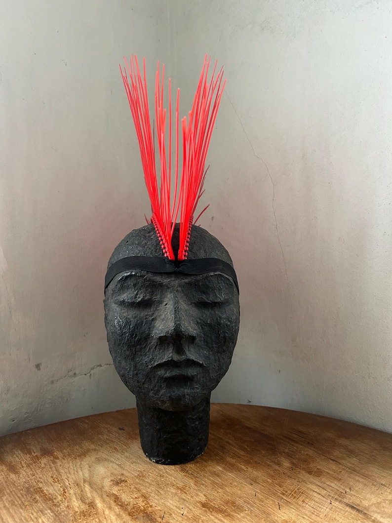 Mohawk Mohawk Sunbeam Crown, Mohawk Red ,festival Headpiece, Burning ...
