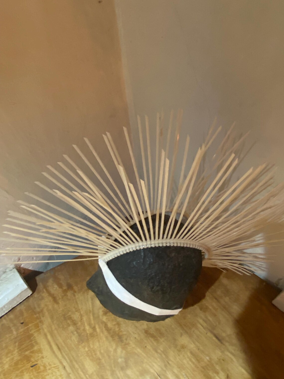 Mohawk Mohawk Sunbeam Crown, Mohawk Black ,festival Headpiece, Burning ...