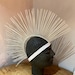 Mohawk Mohawk Sunbeam Crown, Mohawk Black ,festival Headpiece, Burning ...
