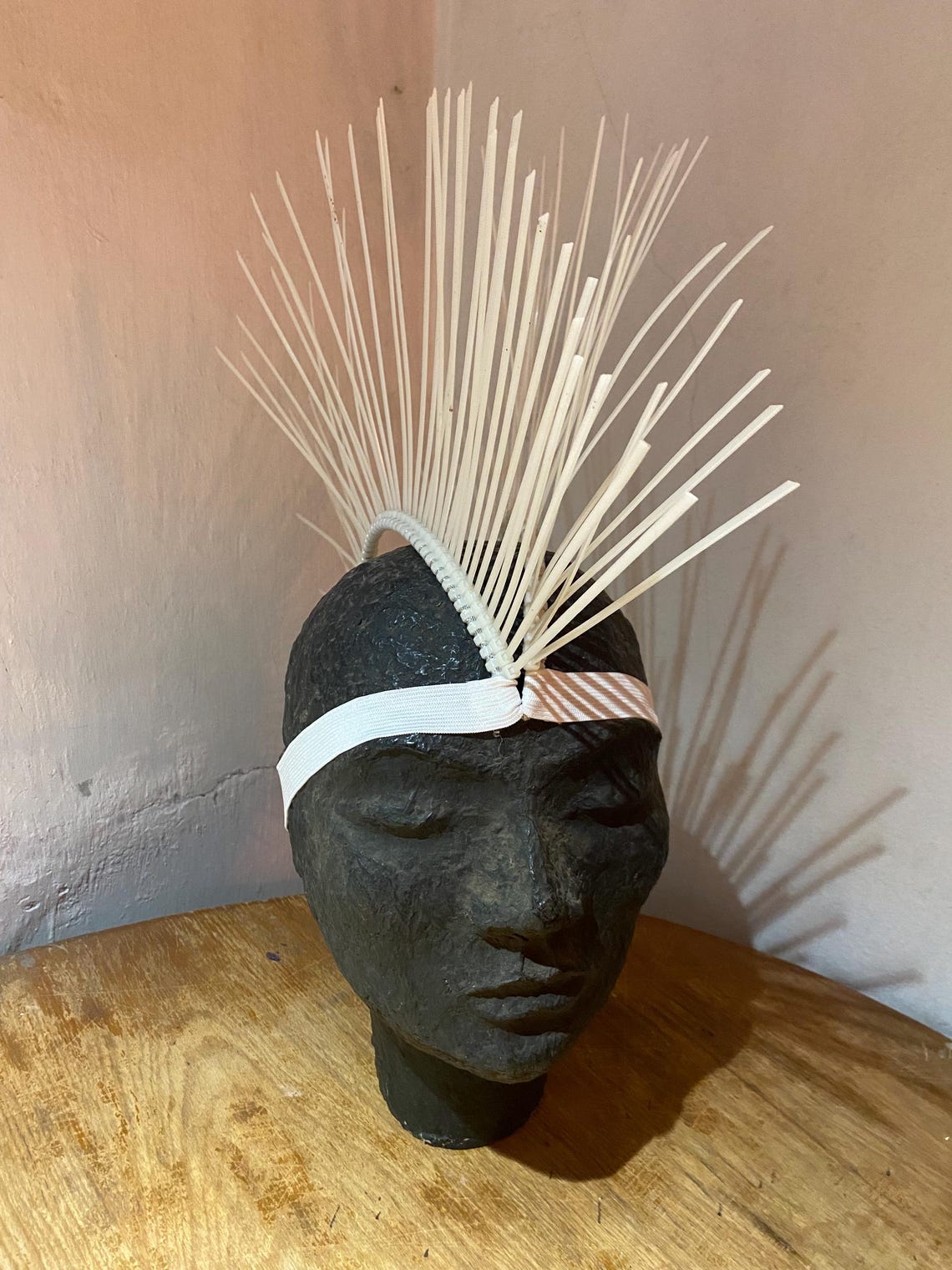 Mohawk Mohawk Sunbeam Crown, Mohawk Black ,festival Headpiece, Burning ...