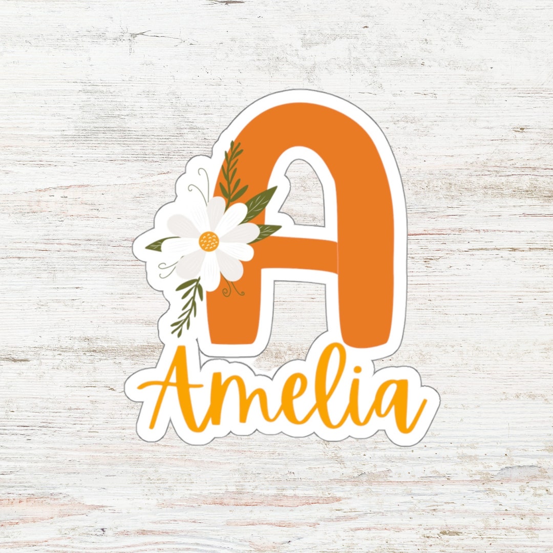 Custom Name Stickers for Kids, Personalized Back to School Stickers ...