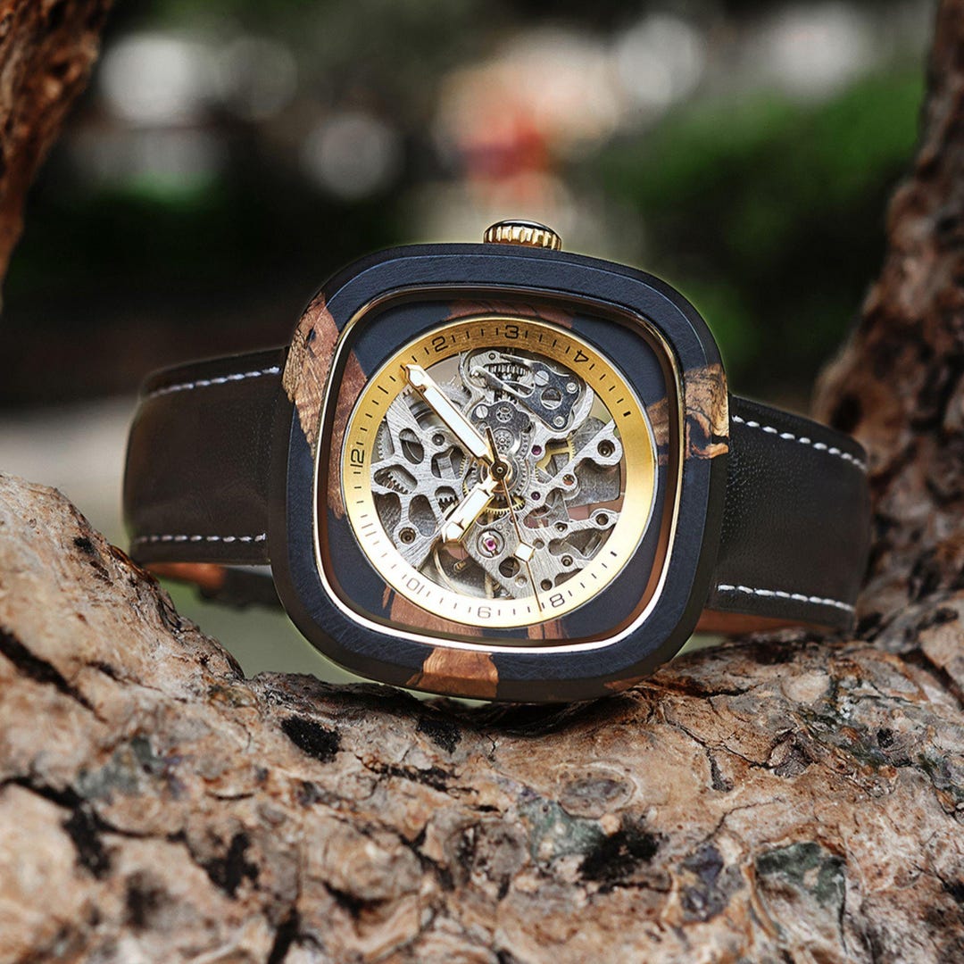 Wood Watch, Custom Watch for Men, Engraved Watch, Personalized Men's ...