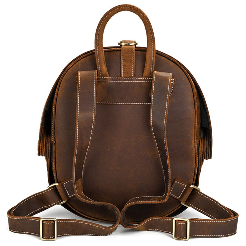 Leather Bag Personalised Leather Backpack, Leather Rucksack Men School ...