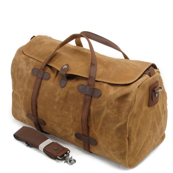 Canvas Duffle Bag - Etsy