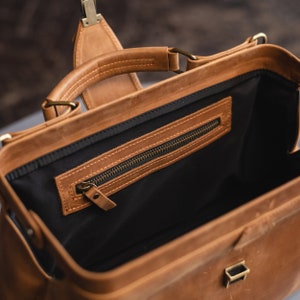 Leather Doctor Bag, Mens Medical Bag, Women Medical Bag, Brown Medical ...