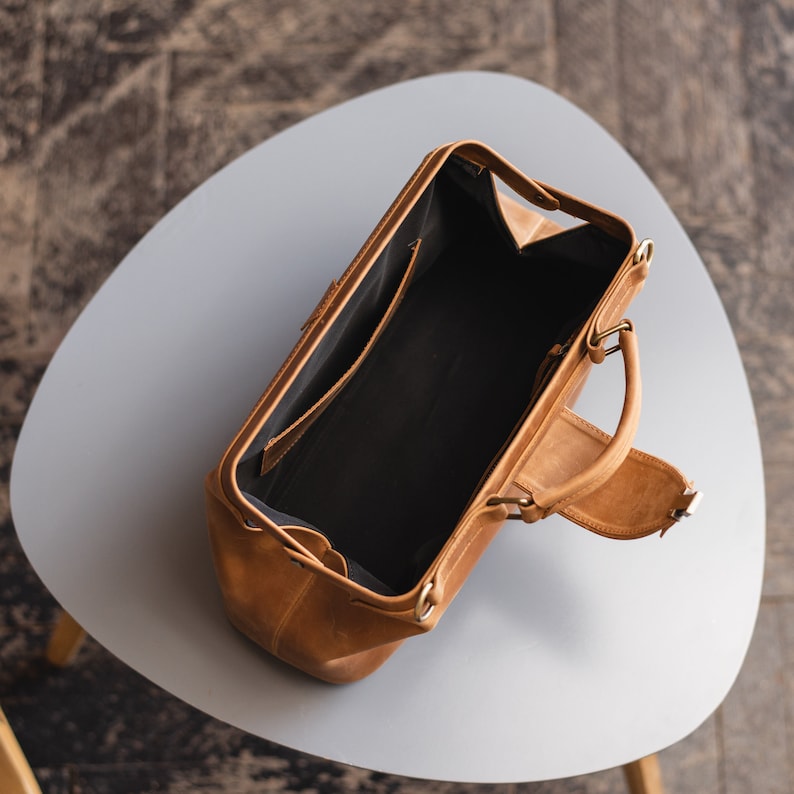 Leather Doctor Bag, Mens Medical Bag, Women Medical Bag, Brown Medical ...