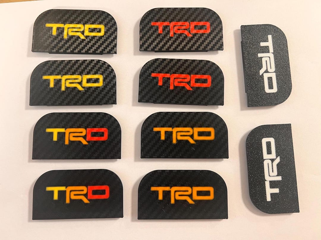 TRD License Plate Light Cover for Toyota Tacoma 3 Generation - Etsy