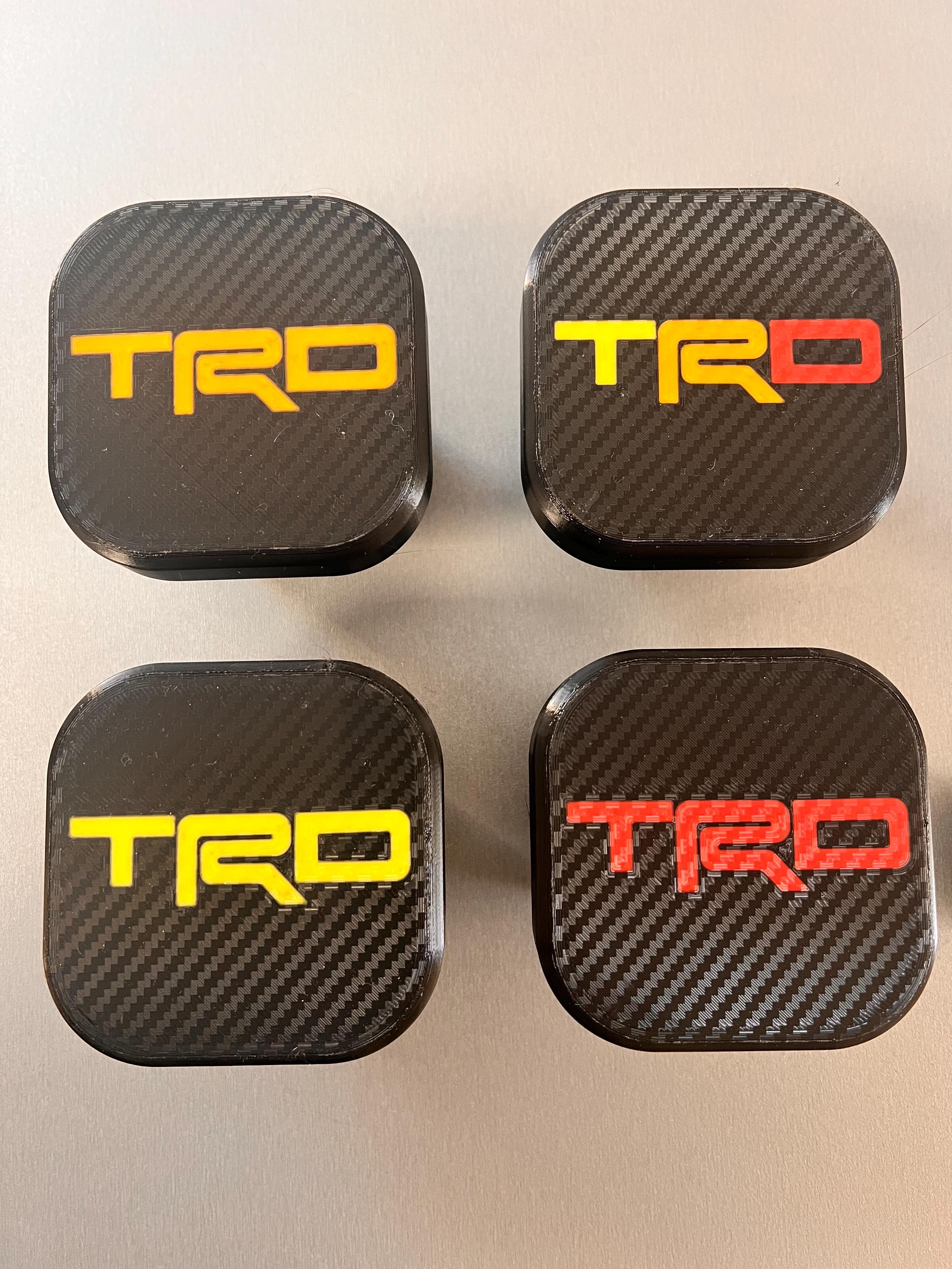 Toyota TRD Tacoma 4runner FJ Cruiser Tundra 3D Printed Hitch Cover - Etsy