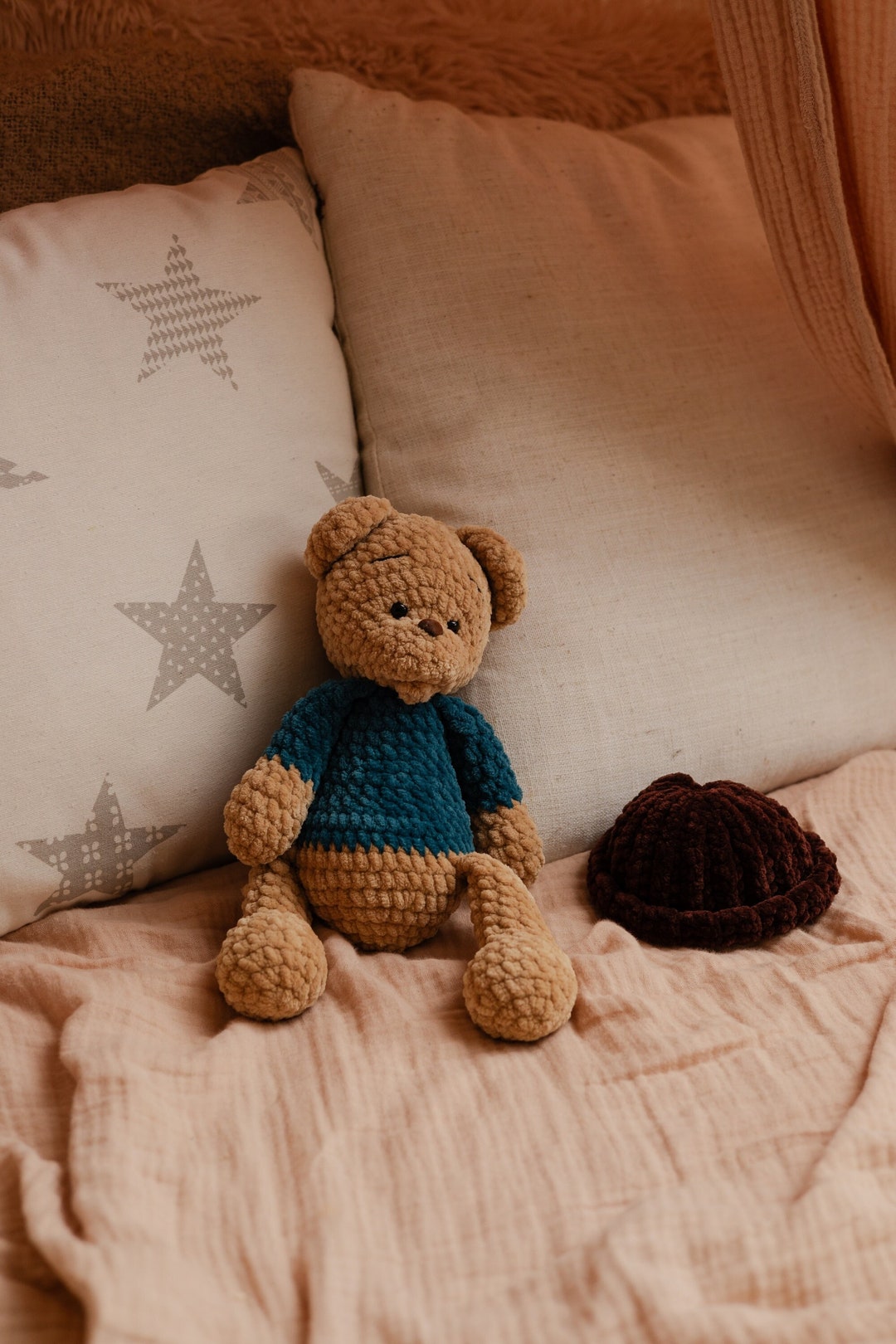 Bear Crochet Pattern Amigirumi Tutorial PDF Bear Toy Crochet Pattern ...