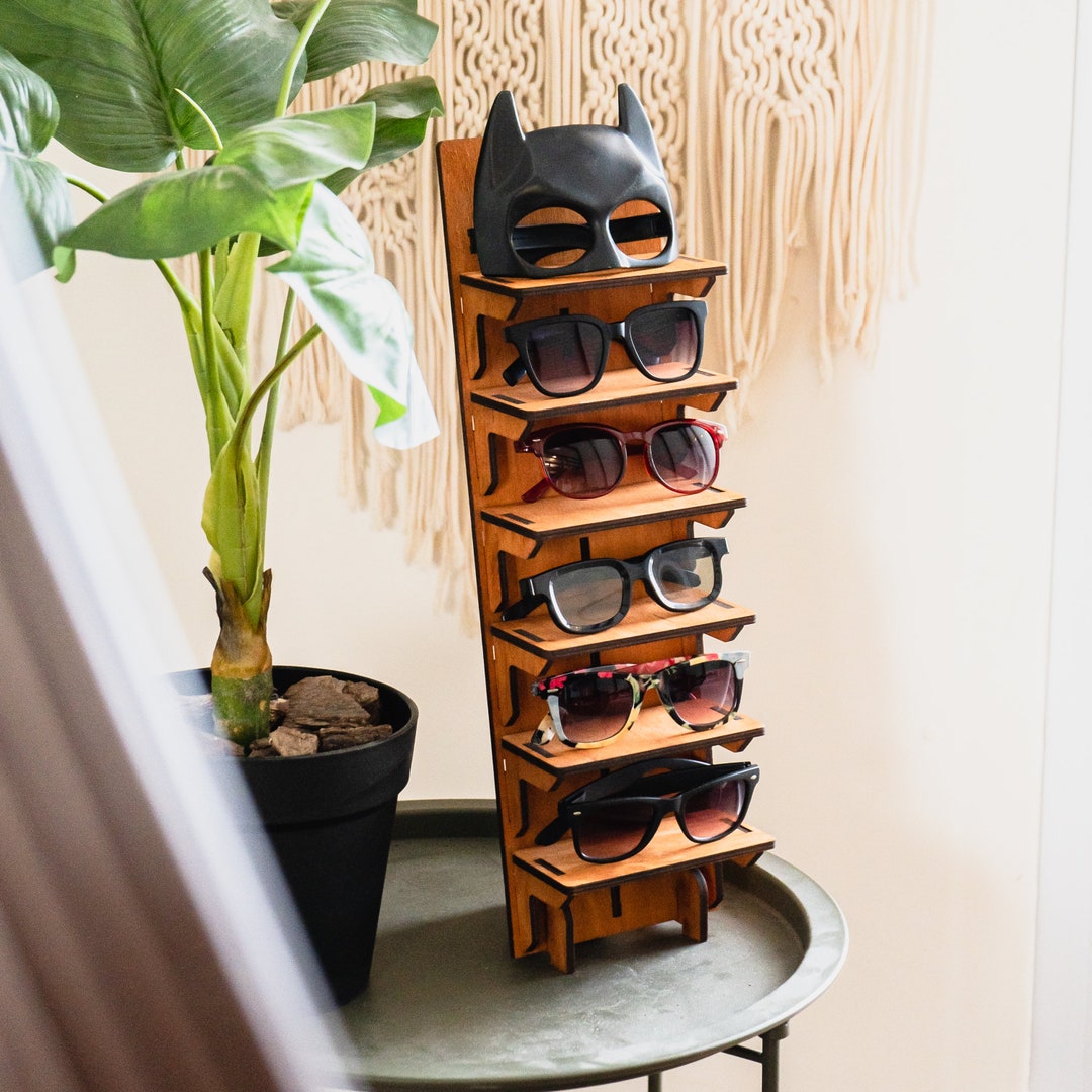 Sunglasses Stand, Sunglasses Display Case, Glasses Holder for Desk ...