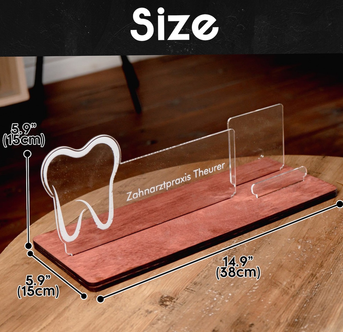 Dental Card Holder, Dentist Business Card Holder, Tooth Business Card ...