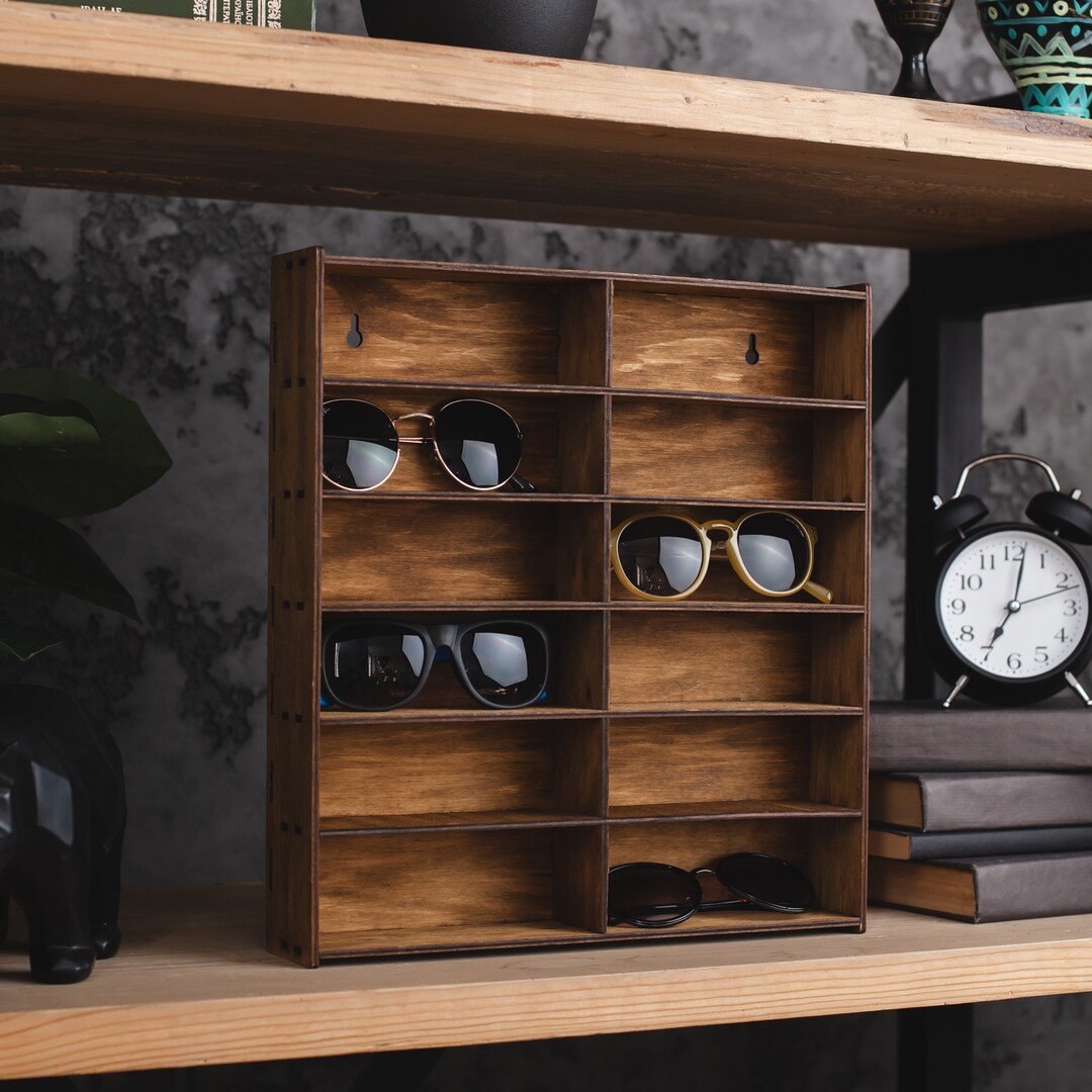 Sunglasses Holder Wall, Sunglasses Display Case, Glasses Wall Mount ...