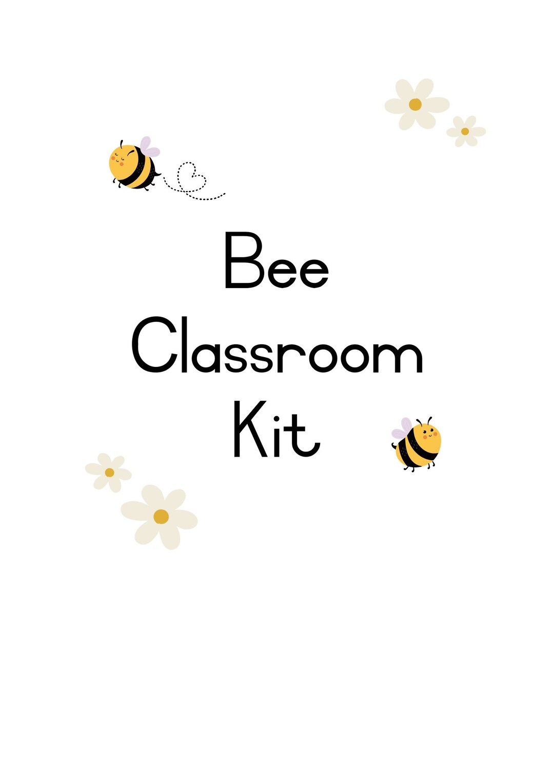Bee Themed Classroom Kit - Etsy