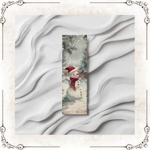 Printable Bookmarks, Winter Printable Bookmarks, Christmas Printable ...