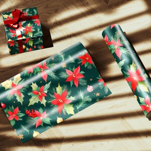 Christmas Wrapping Paper Printable Digital Christmas Wrapping Paper ...