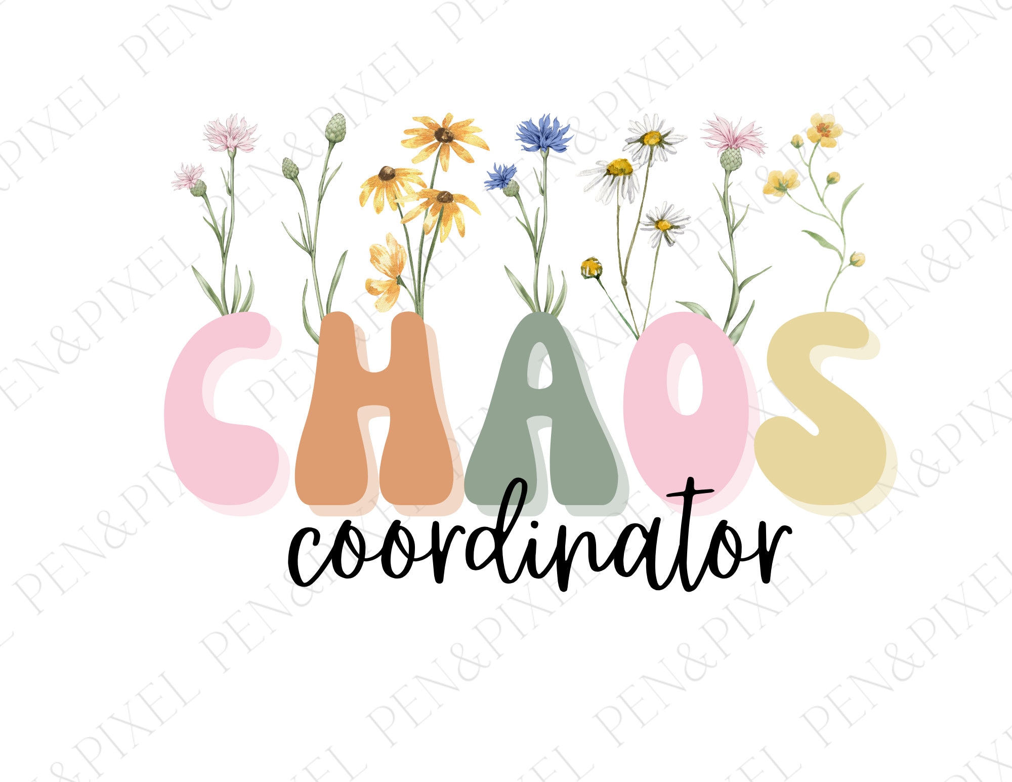 Chaos Coordinator PNG, Chaos PNG, Mom Life - Etsy