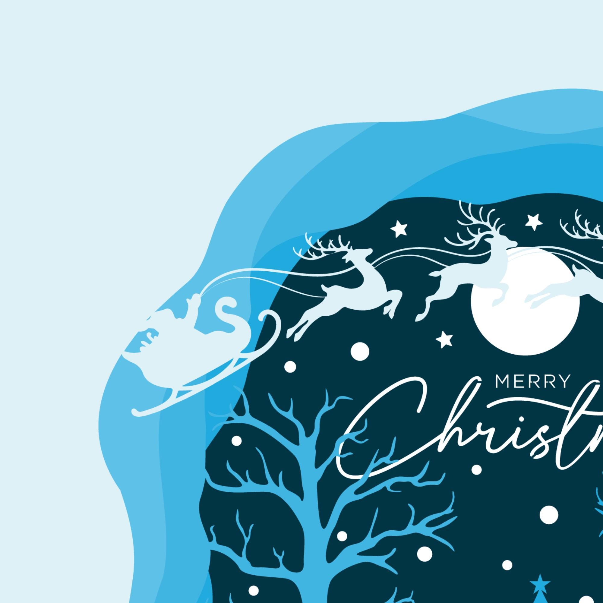 3D Merry Christmas Shadow Box Template, Xmas Shadow Boxes, 3d Christmas ...