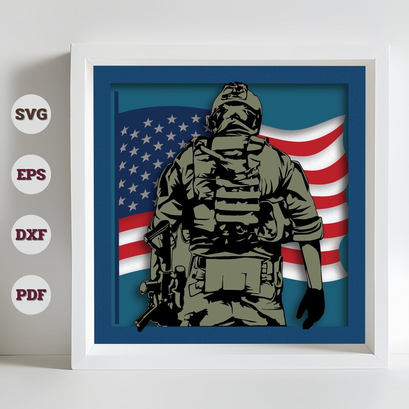Military Cricut - Etsy