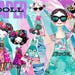 Paper Doll Parade Artsy Paper Dolls & Mixed Media Backgrounds ...