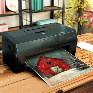 Whimsical Christmas Barn Papers Kit - 20 Portrait Papers + 7 Printable ...