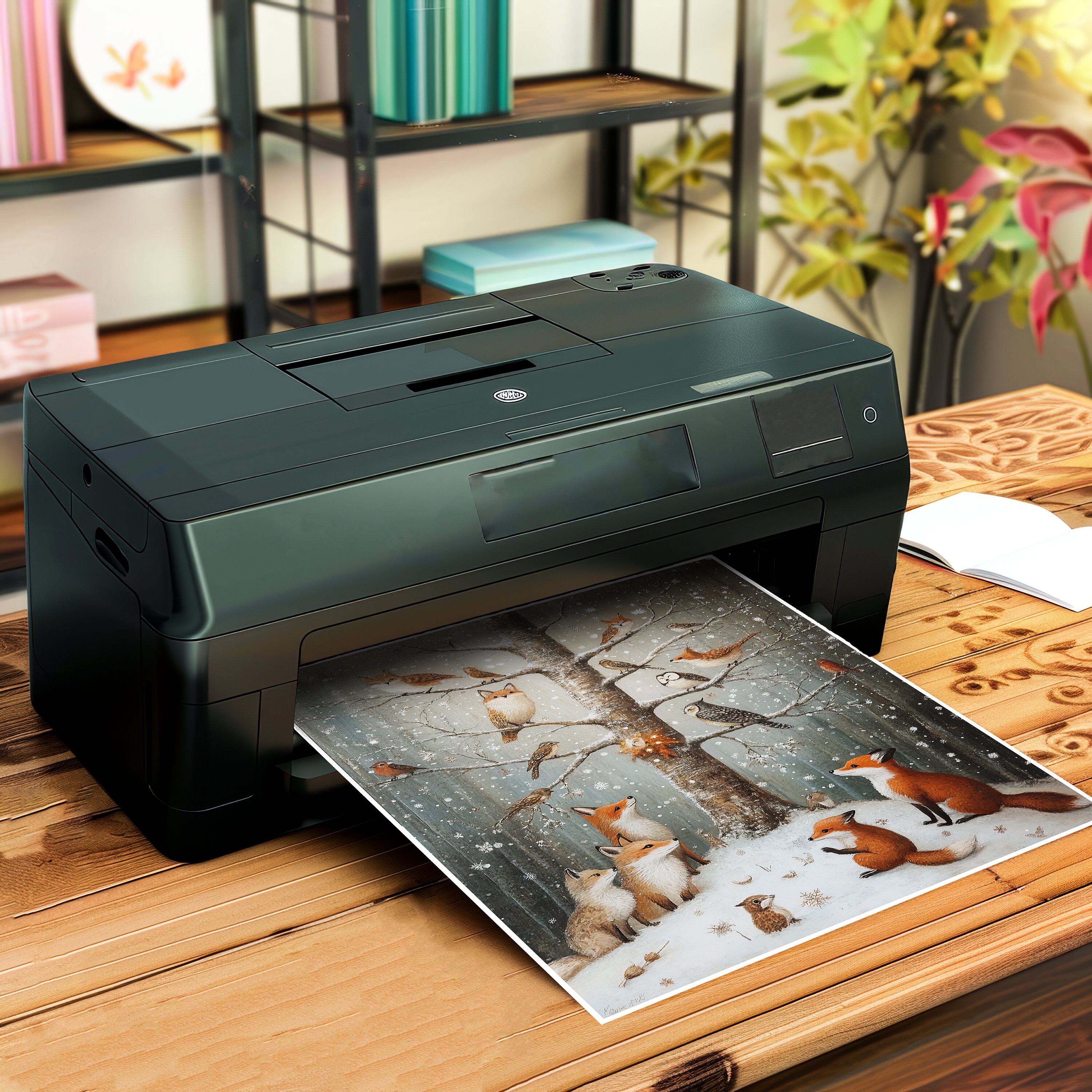 Whimsical Christmas Papers Kit - 20 Portrait Papers, 3 Sizes, Picturesque Christmas in Whimsical ...