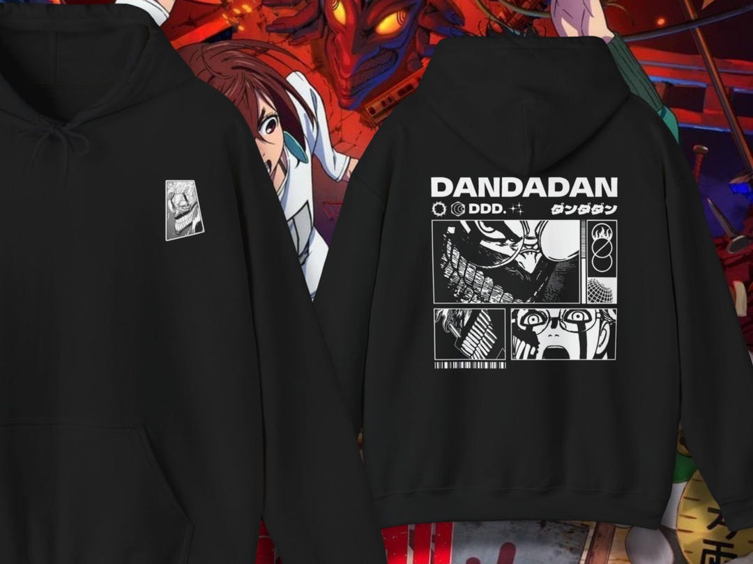 Anime Dandadan Okarun Hoodie, Japanese Cartoon Lover Gift, Unisex ...