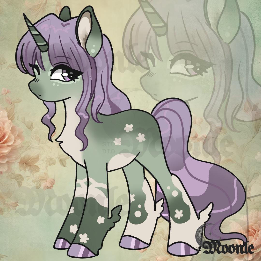 OC Adoptable MLP Fairy Pony! Digital Download - Adopts - Character - My ...