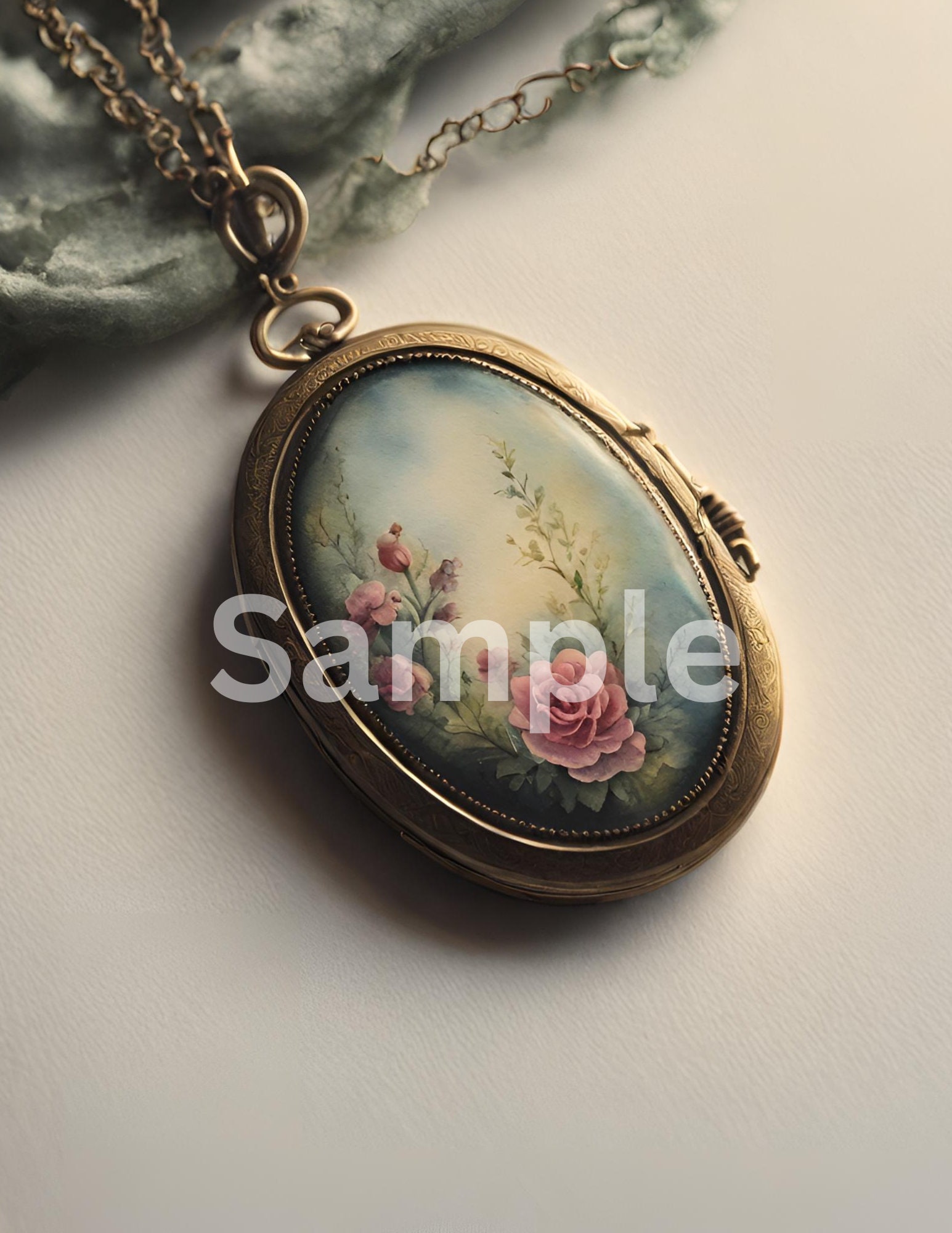 Victorian Locket 7 Pk Junk Journal Scrapbook Paper Crafts - Etsy