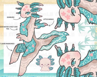 OC Adoptable Furry Anthro Alien! Digital Download - Adopts - Character ...