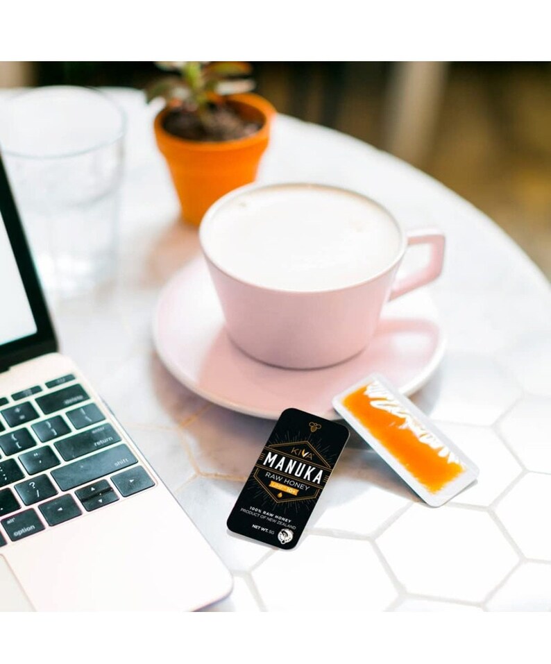 Kiva Raw Manuka Honey Snap-packets (new Zealand) Certified UMF 10+ 28 ...