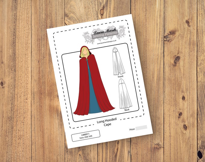 Long Hooded Cape, Cloak, Medieval, Costume, Fairy, Wedding, Bridal ...