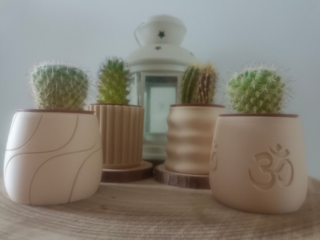 Colección Estilo BOHO 4 Macetas - Etsy